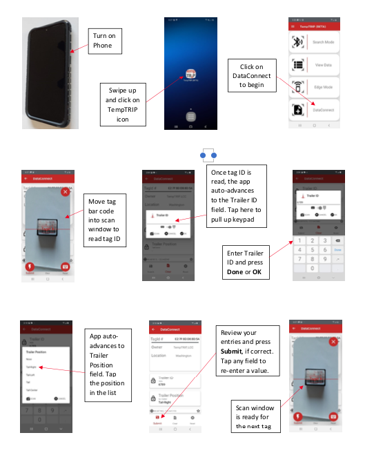 Assigning Trailers to Temperature Tags Using DataConnect – TempTRIP